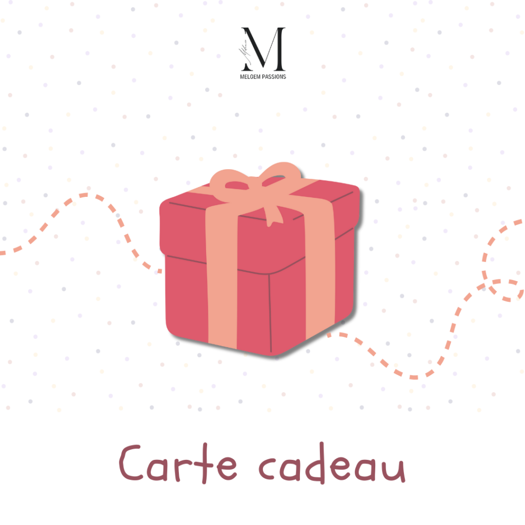 Carte cadeau 🎁 - Création artisanale de vêtements et accessoires